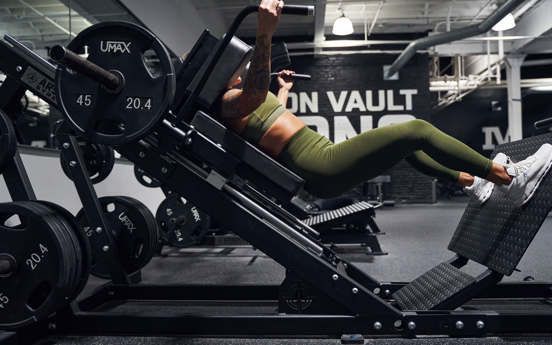 Arsenal Strength Reloaded Linear Hack Squat