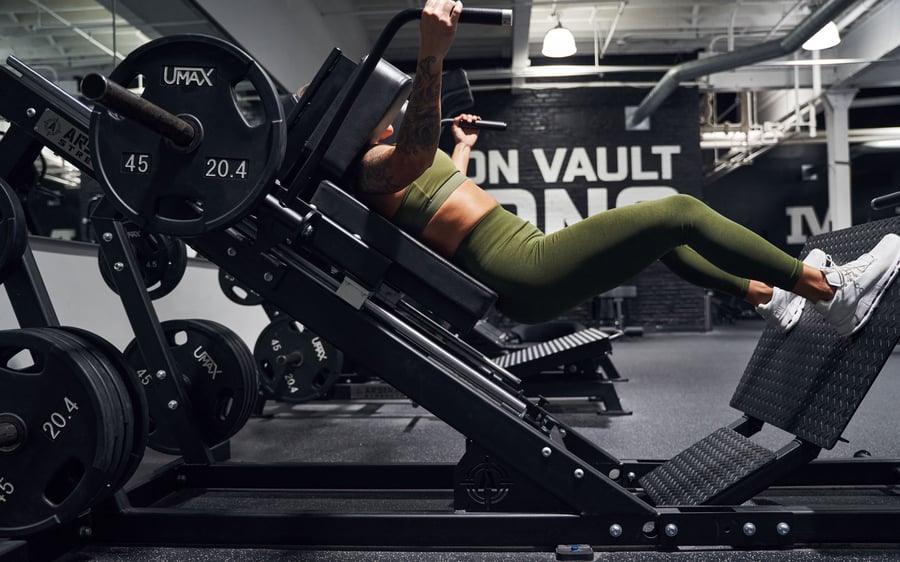 Arsenal Strength Reloaded Linear Hack Squat